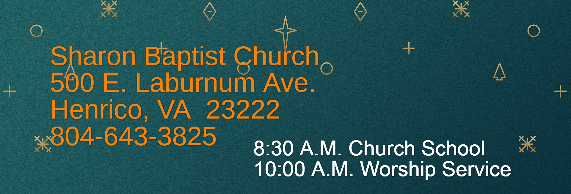 Home - Sharon Baptist Church